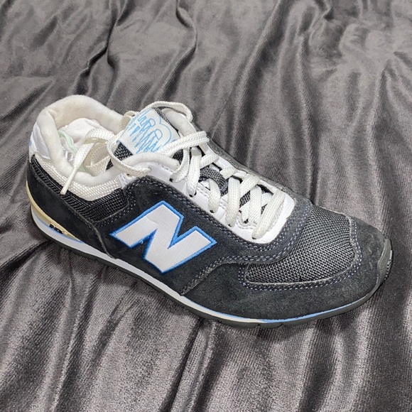 New Balance | Shoes | New Balance 598 Grey With Yellow And Blue Detail ...